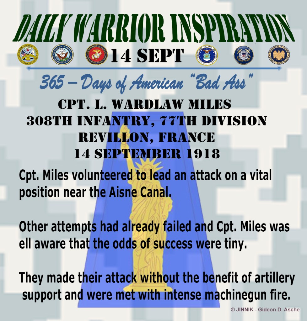 14 September – Warrior's Daily Inspiration Calendar